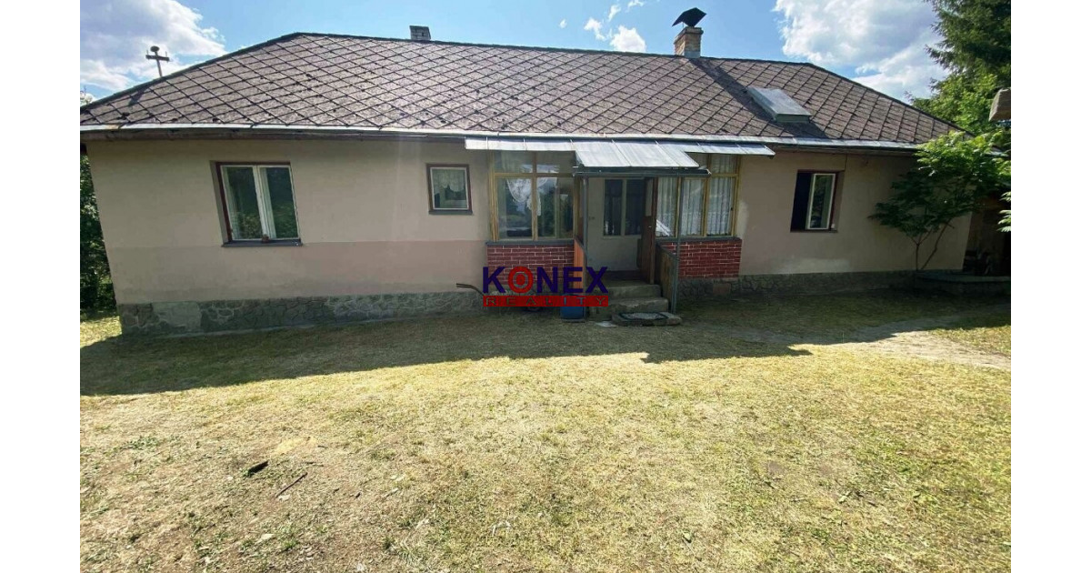 ID-3079 CHALUPA pri Medzilaborciach – KRÁSNY BROD | KONEX REALITY