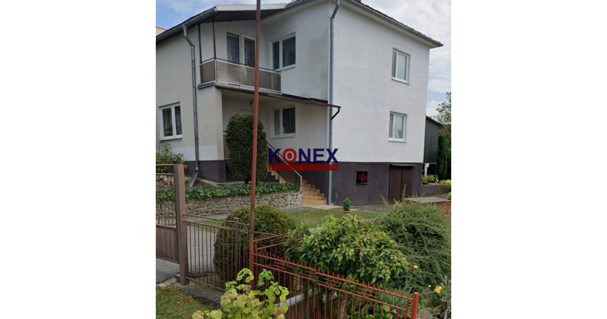 ID-3130 Rodinný dom na predaj – HUMENNÉ | KONEX REALITY